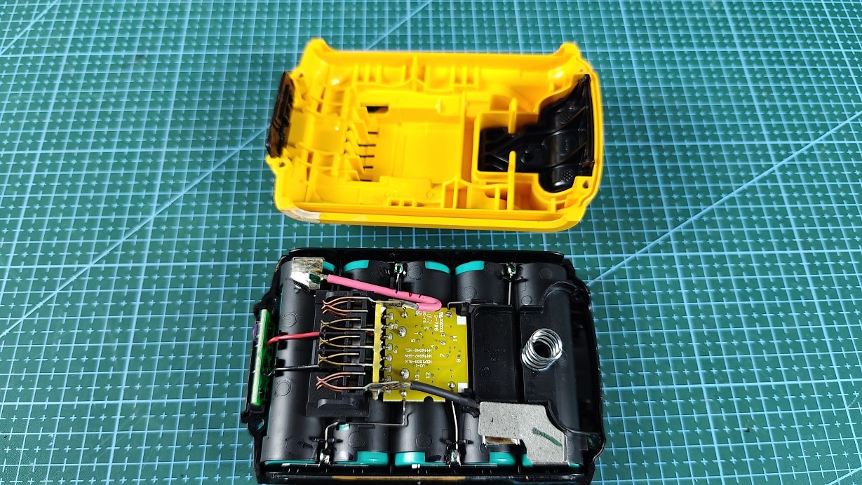 DeWALT 20V Battery Pinout Wiring Diagram (Battery Interface) - Wiring ...