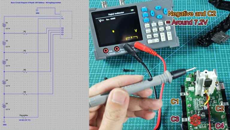 Ryobi 18V Battery Pinout Wiring Diagram (Battery Interface) - Wiring ...